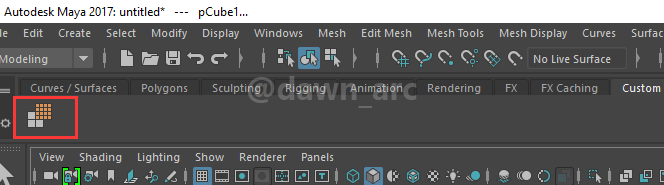 [Maya]常用快捷键和基础操作